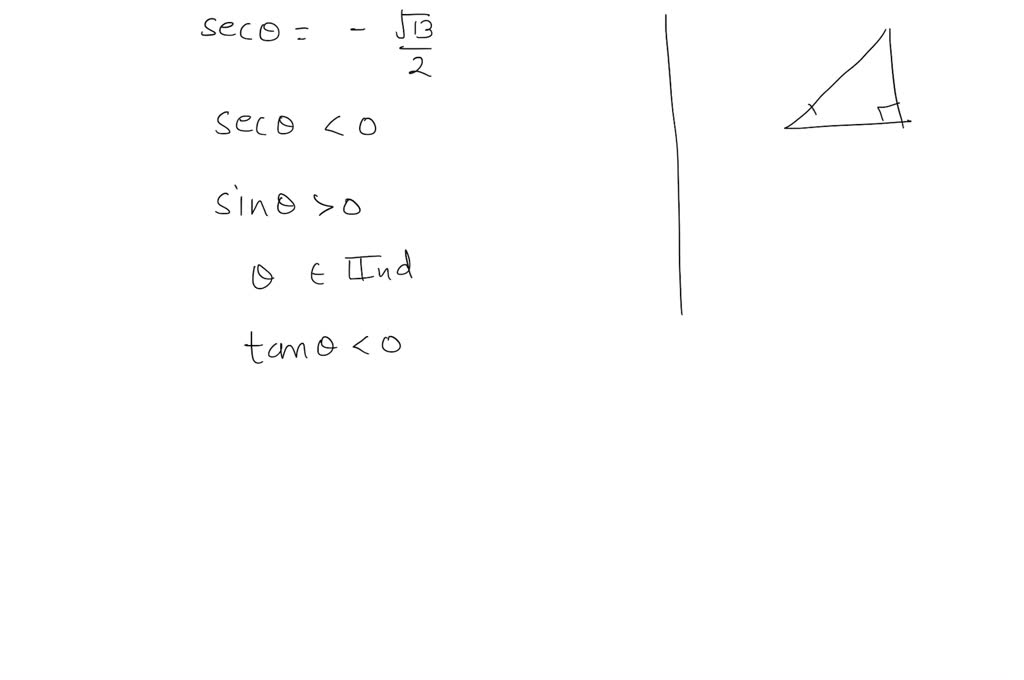 Use A Ratio Identity To Find Cot theta Given The Use A Ratio Identity To Find Cot theta Given The