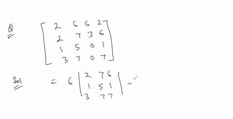 SOLVED:In Exercises 16-21, expand the matrix by row or column to ...