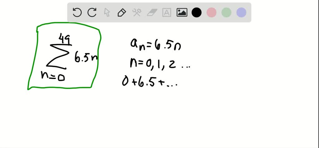 Solved A Write Using Summation Notation And B Find The Sum The Sum Of The First 50 Terms