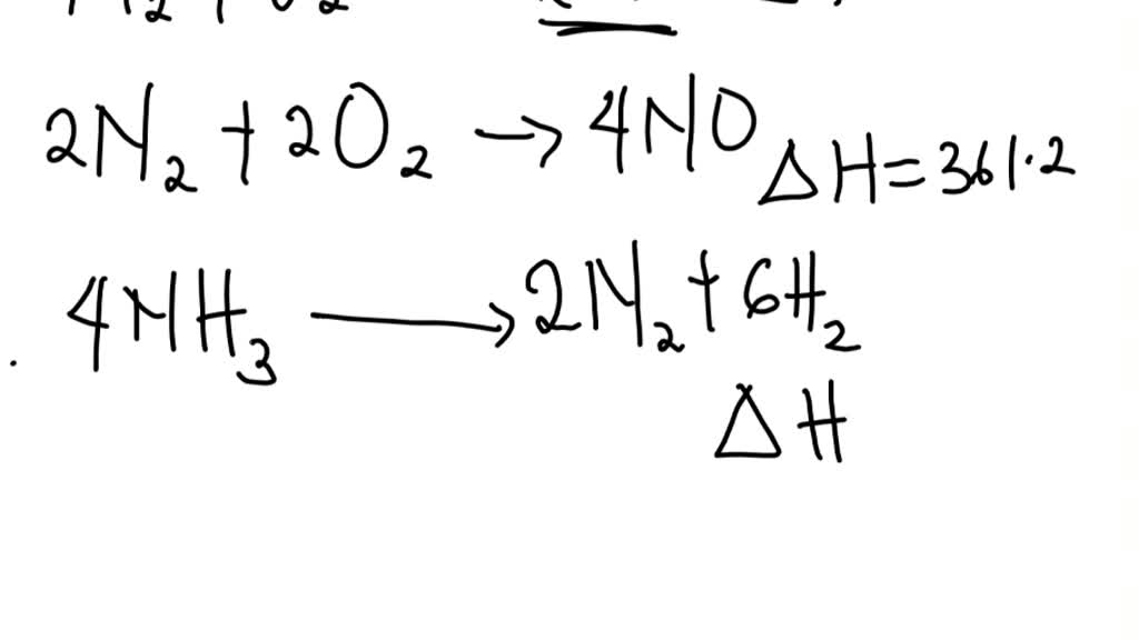 SOLVED:Ammonia will burn in the presence of a platinum catalyst to ...