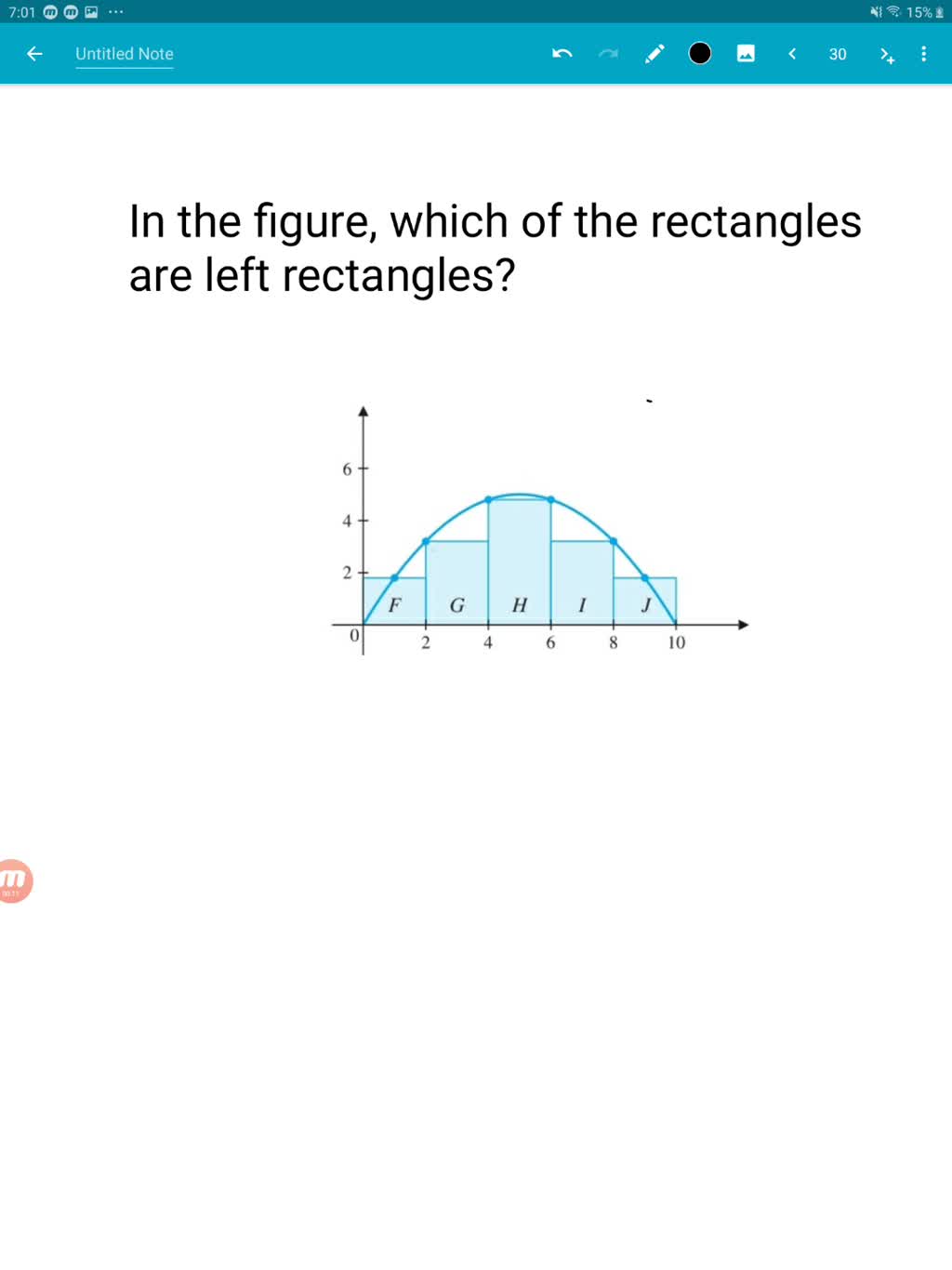 SOLVED:Refer to the rectangles F, G, H, I, and J in the following ...