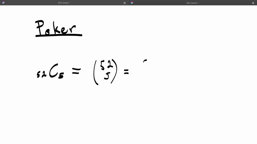 I used the combinations formula to determine how many different five ...