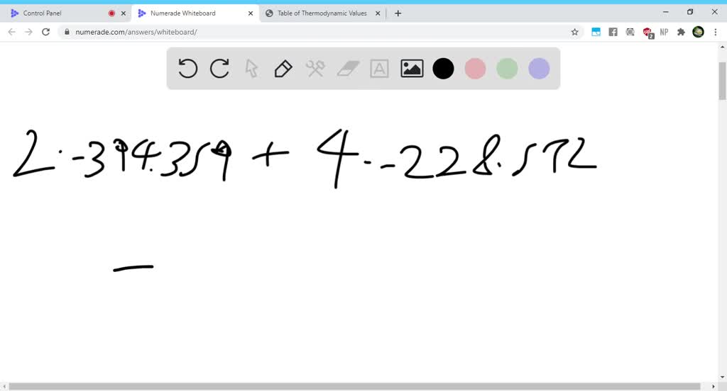 SOLVED:Use the appropriate \Delta G_{f}^{\circ} data in Appendix 4 to ...