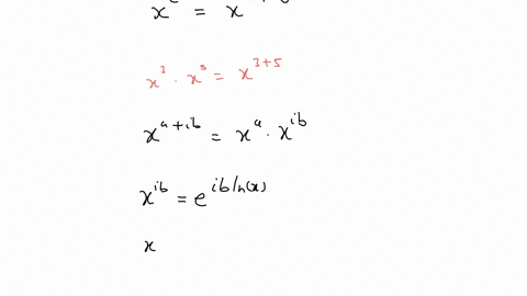 鈴 Olved Write Out The Real And Imaginary Parts Of The Power Function