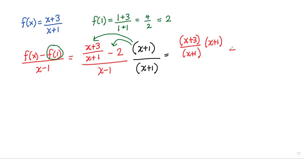 SOLVED: Evaluate the difference quotient for the given function ...