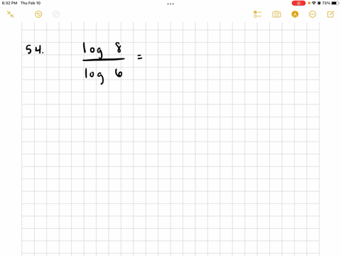 SOLVED:Approximate each logarithm to four decimal places. log6 8