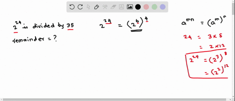 SOLVED:Using Exercise 28 below, find the remainder of 34 ! modulo 37