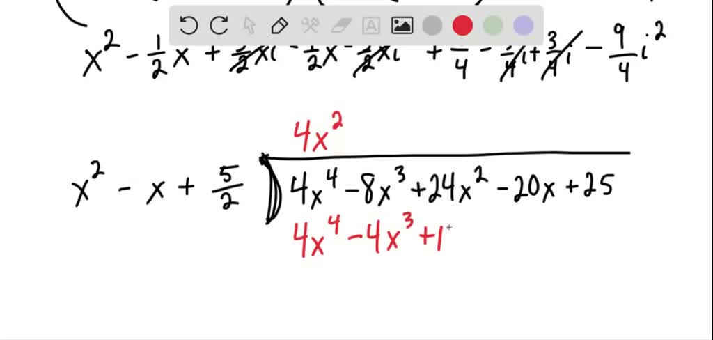 Find the remaining roots of the given equations u…