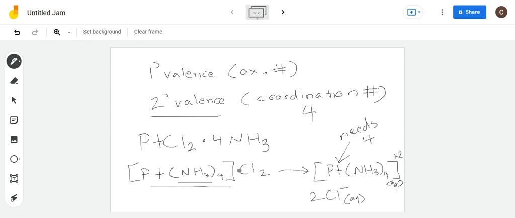 SOLVED:Some of the first complexes discovered by Werner in the 1890 s ...