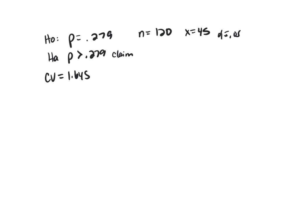 ⏩SOLVED:Perform each of the following steps. a. State the hypotheses… | Numerade