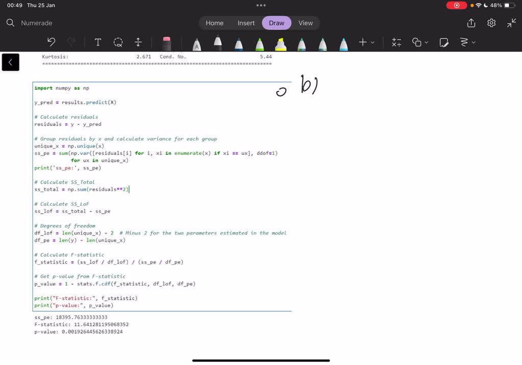 SOLVED: Se diseñó un experimento para el Departamento de Ingeniería de ...