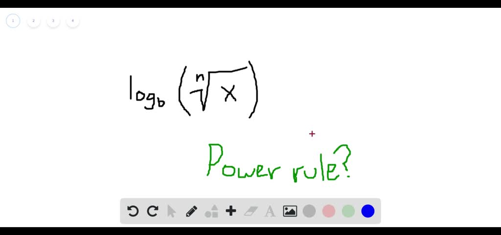 SOLVED How Does The Power Rule For Logarithms Help When Solving 
