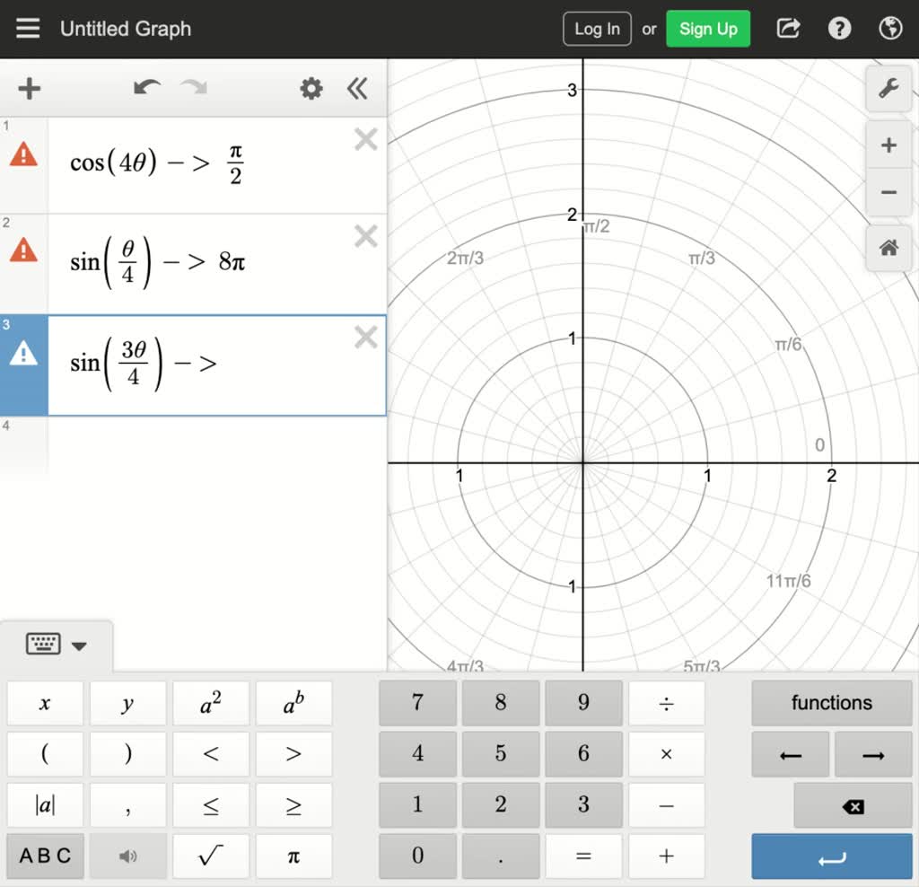 SOLVED:The accompanying figure shows the graph of the "butterfly curve ...