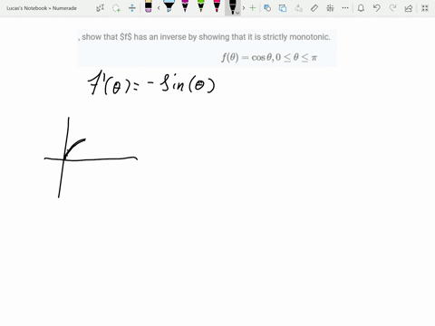 SOLVED:Show that the function f(r, θ)=(r cosθ, r sinθ), defined for r>0 and θ∈𝐑, has a local ...