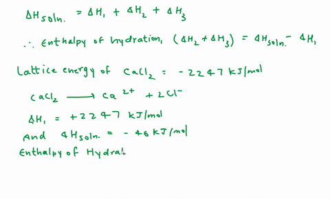 A. Use the following data to calculate the enthalpy of...