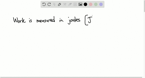 SOLVED:Define work and write its unit.