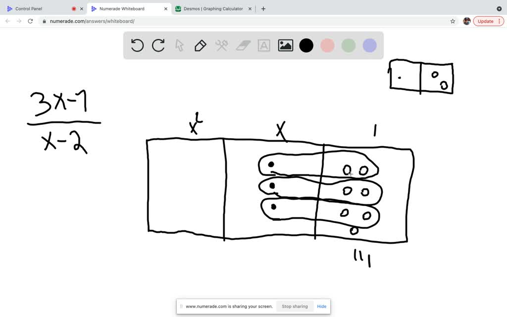SOLVED:Use long division to rewrite the equation for g in the form ...