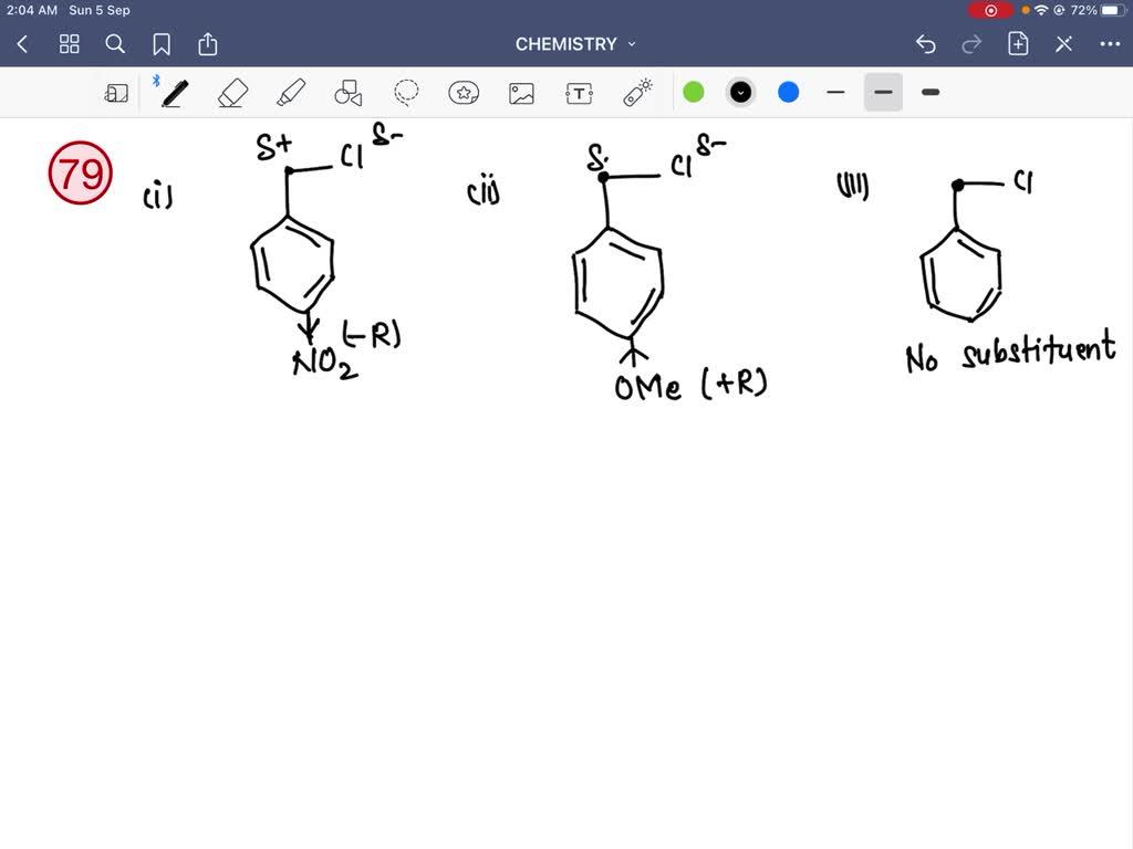 Solved Identify Correct Reactivity Order For Sn 2 Reaction