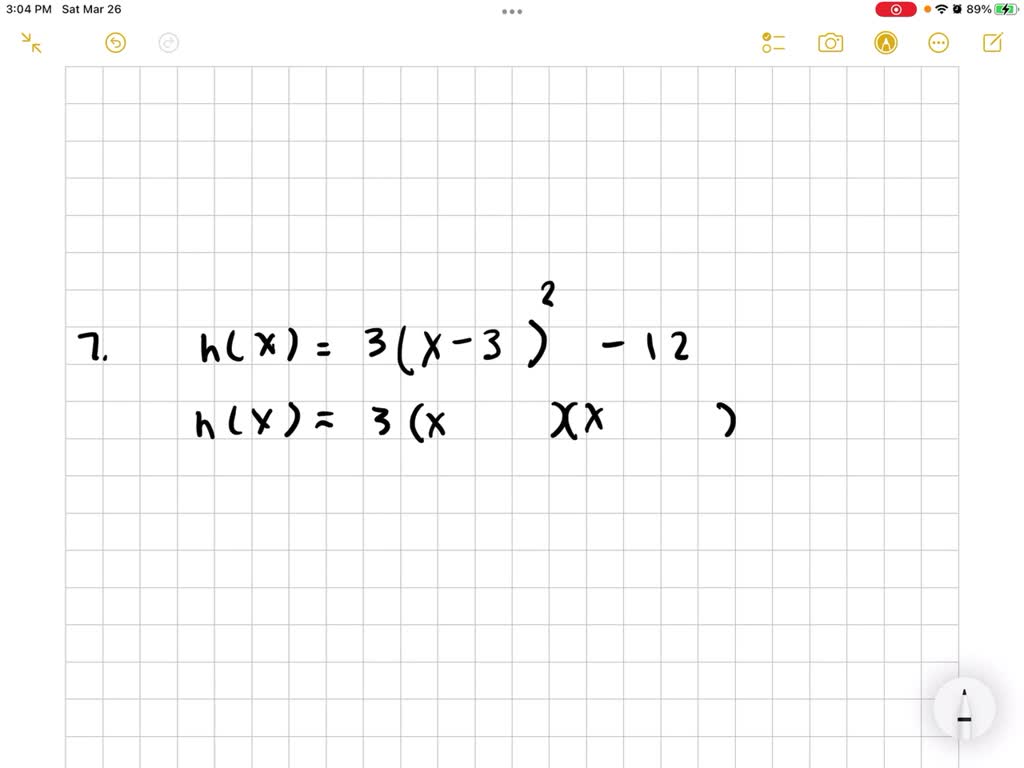 SOLVED:Find the vertex, vertical intercept, and horizontal intercept(s) of each quadratic ...