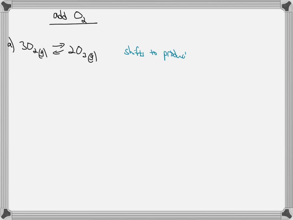 SOLVED:According to Le Châtelier's principle, does the equilibrium shift in the direction of ...