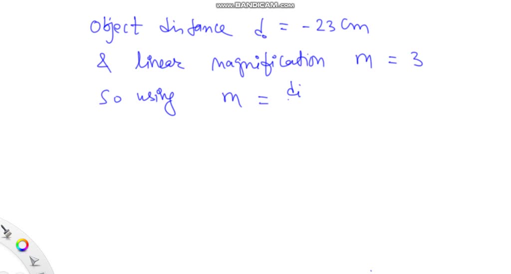 SOLVED:A point object is 2 meters from a positive lens of power 1 ...