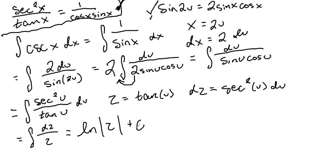 SOLVED a Derive The Identity sec 2 X tanx 1 sinx Cosx b Use solved-a-derive-the-identity-sec-2-x-tanx-1-sinx-cosx-b-use