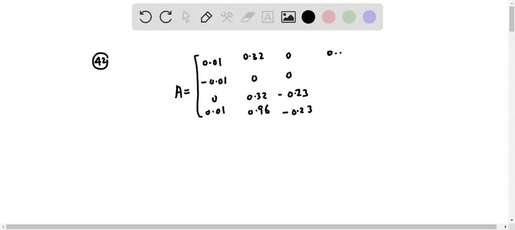 SOLVED:Use technology to find the inverse of the given matrix (when it exists). Round all ...