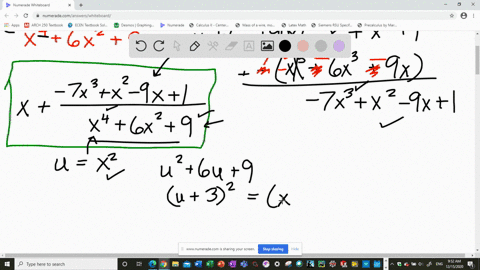 SOLVED:Use the division algorithm to rewrite each improper rational ...