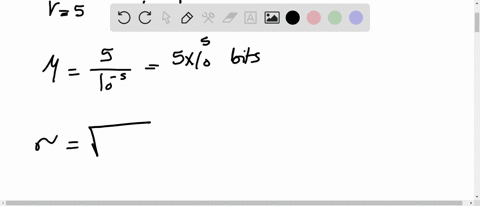 SOLVED: Calculate the error probability in a system that produces 7 ...