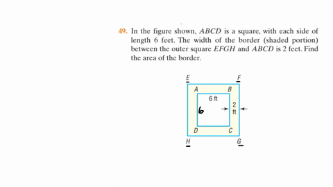 ⏩SOLVED:Given the dimensions in Figure 4.9, shown below, what is the ...