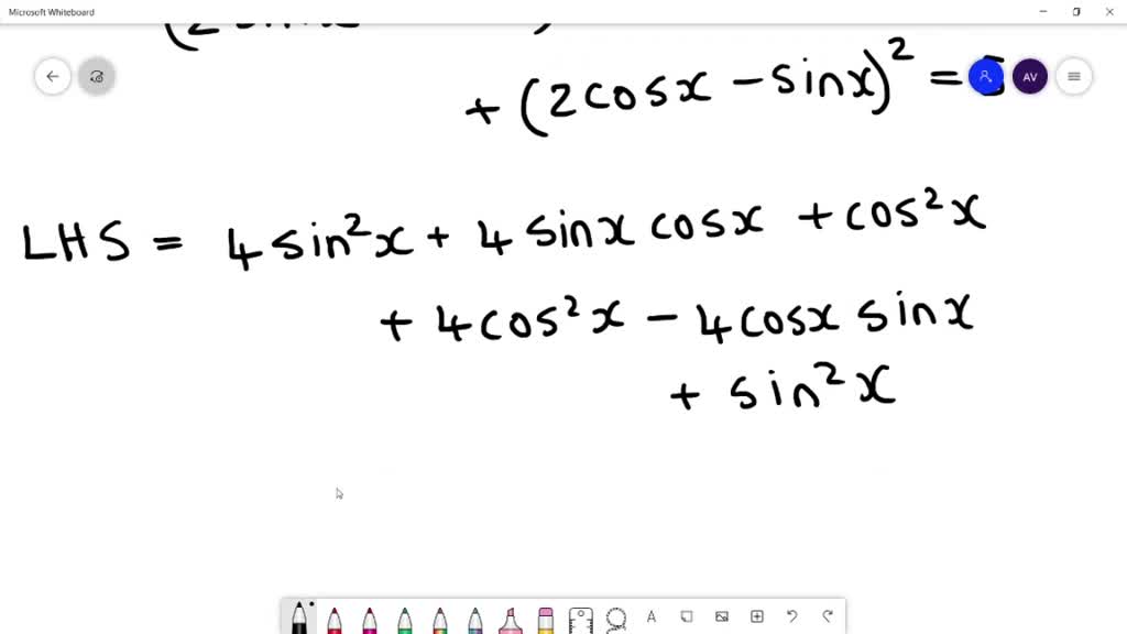 SOLVED:Verify that each trigonometric equation is an identity. See ...