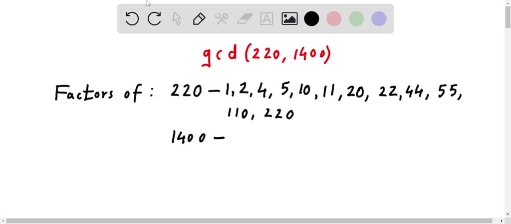 Solved Use The Euclidean Algorithm To Hand Calculate The Greatest