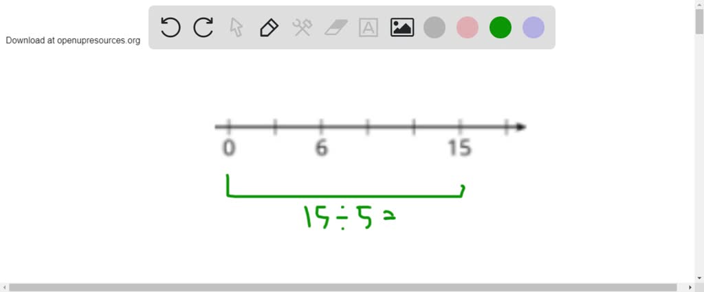 SOLVED:Write the missing number under each tick mark on the number line.