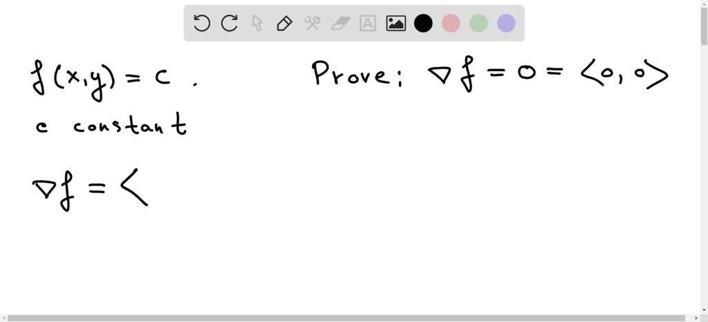 SOLVED:Let f(x, y) and g(x, y) be continuously differentiable real-valued functions, let c be a ...