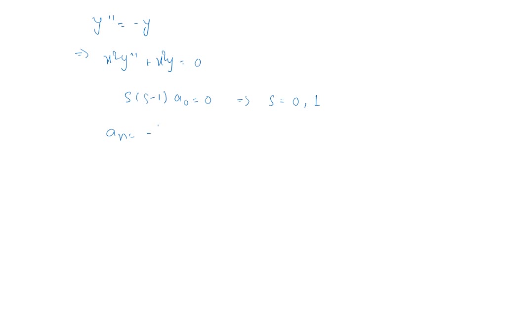 SOLVED:Determine the indicial equation and the basic form of expansion ...