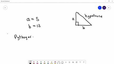 ⏩SOLVED:The lengths of the legs of a right triangle are given. Find ...
