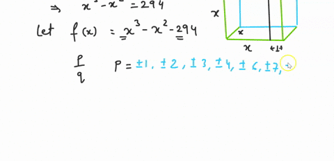 SOLVED:Geometry What is the length of the edge of a cube if, after a ...