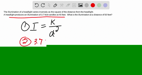 ⏩SOLVED:Use the four-step procedure for solving variation problems… | Numerade