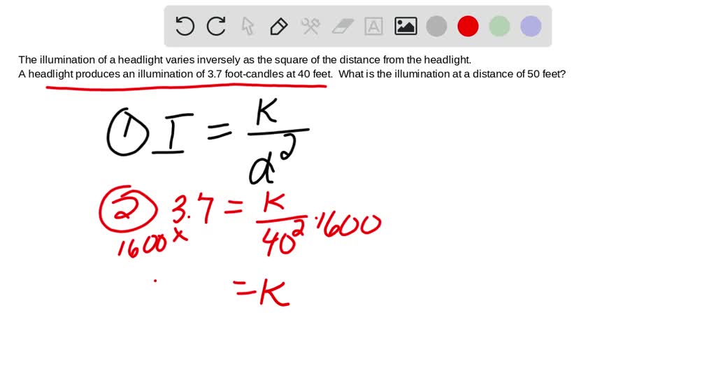 ⏩SOLVED:Use the four-step procedure for solving variation problems ...