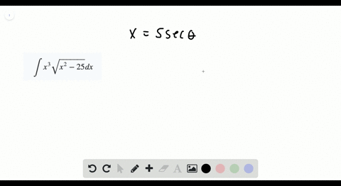 SOLVED:Using Trigonometric Substitution In Exercises 7-10 , find the indefinite integral using ...