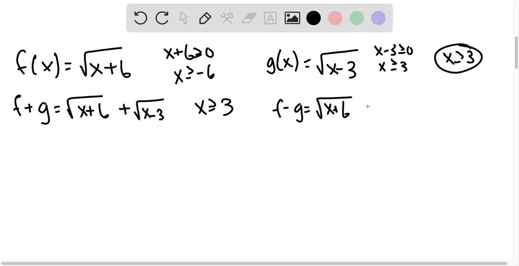 In Exercises 31-34, find formulas for f+g . f-g