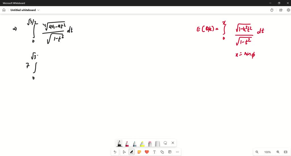 SOLVED:Identify each of the integrals as an elliptic integral (see Examples 1 and 2). Learn the ...
