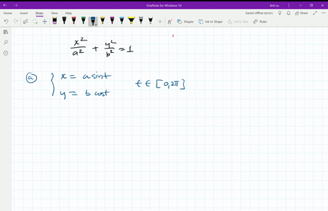 Solved Find Parametric Equations And A Parameter Interval For The