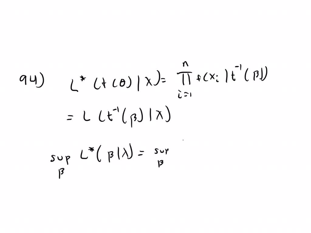 SOLVED:Let θ be the MLE of a parameter θand let se={n I(θ)}^-1 / 2 ... SOLVED:Let θ be the MLE of a parameter θand let se={n I(θ)}^-1 / 2 ...