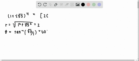 SOLVED:Find each power. Write the answer in rectangular form. Do not ...