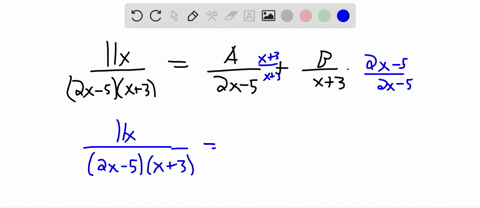 SOLVED:Decompose the given rational function into partial fractions ...