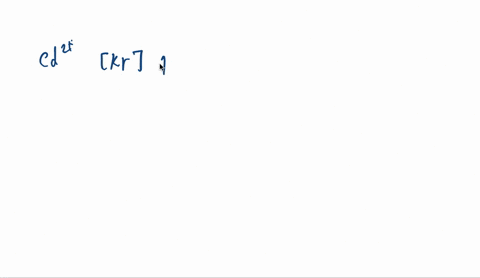 SOLVED:Give the electronic configuration for (a) Cd^2+ (b) Fe^2+ (c) Pt ...