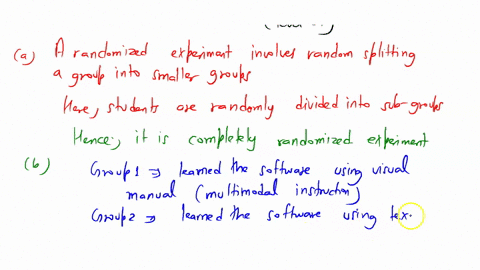 SOLVED:A researcher has studied subjects' ability to learn to translate ...
