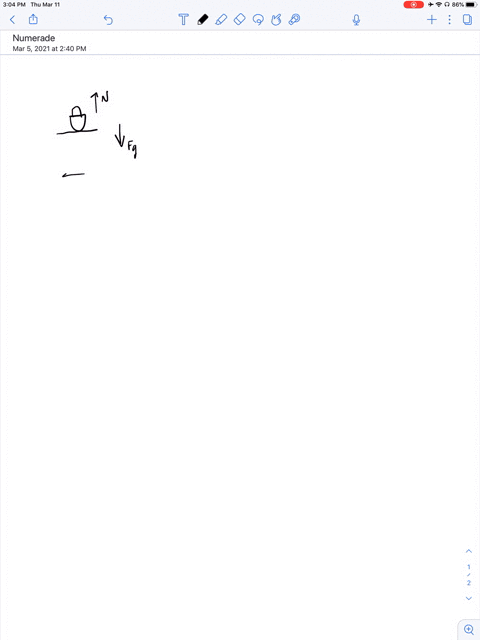 SOLVED: For each problem, draw a motion diagram, a force identification ...