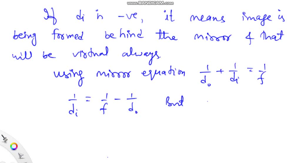 SOLVED:Using the mirror equation, prove that all images in spherical ...